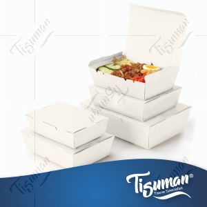 Buy Disposable Lunch Box/Takeaway Lunch Box/Paper Lunch Box/Kotak Makan ...